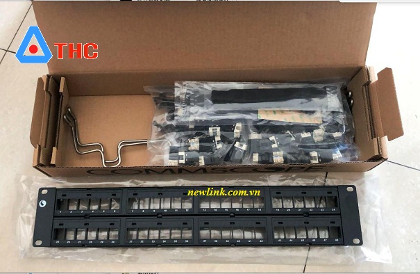Thanh đấu nối, Patch Panel 48 Port CAT5E COMMSCOPE (760237041 | 9 ...